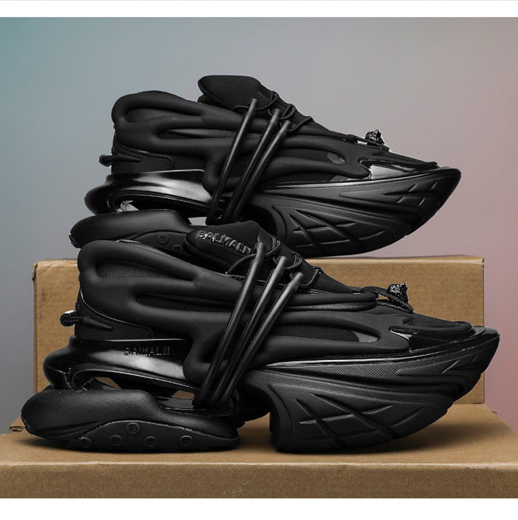 Official Balmain Spring and Autumn 2023 Spaceship Shoes Heightened ...