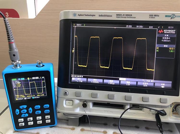 DSO2512G手持数字示波器120M带宽双通道便携信号发生器500采样率-阿里巴巴