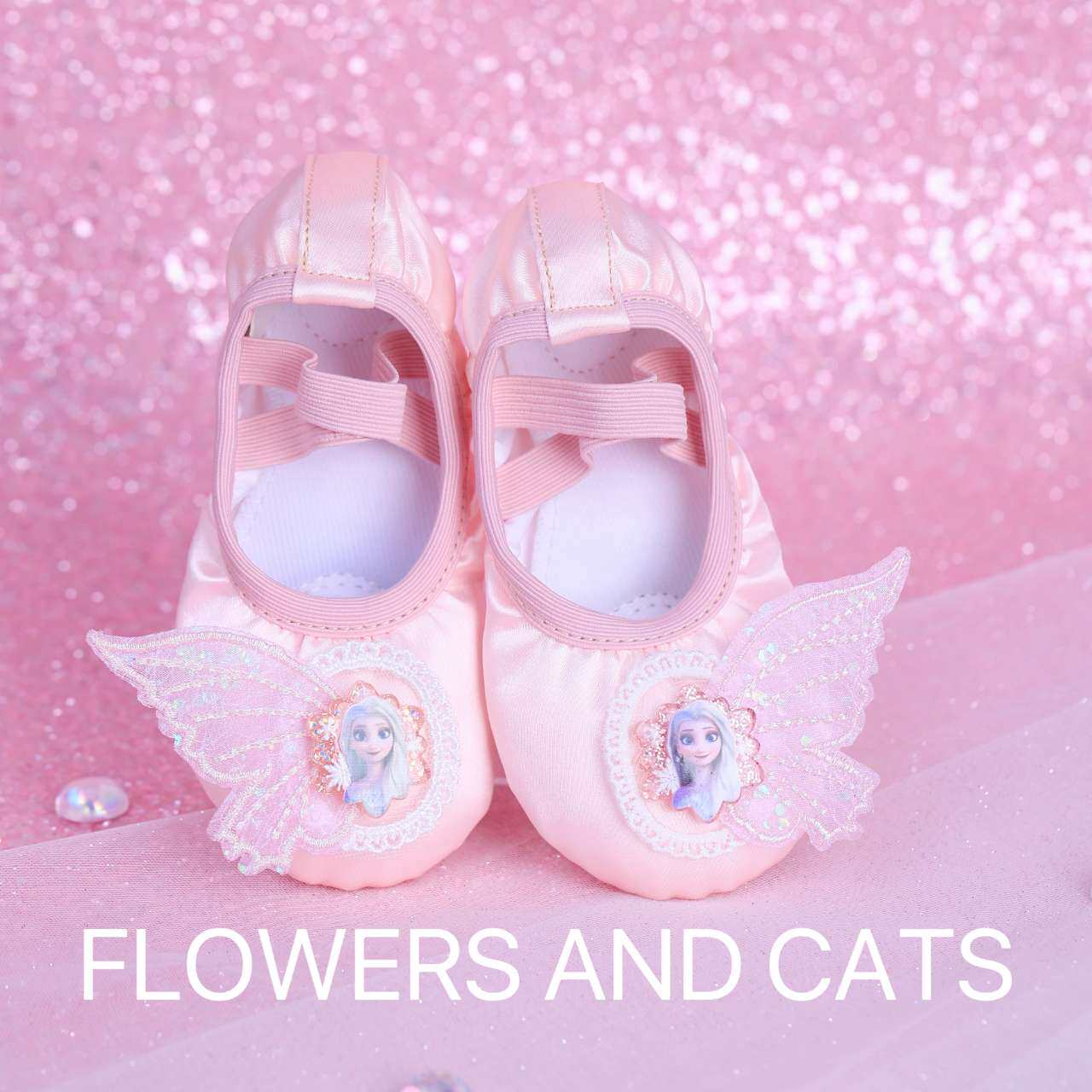 Let your little ones' dance dreams begin! these soft-soled ballet shoes ...