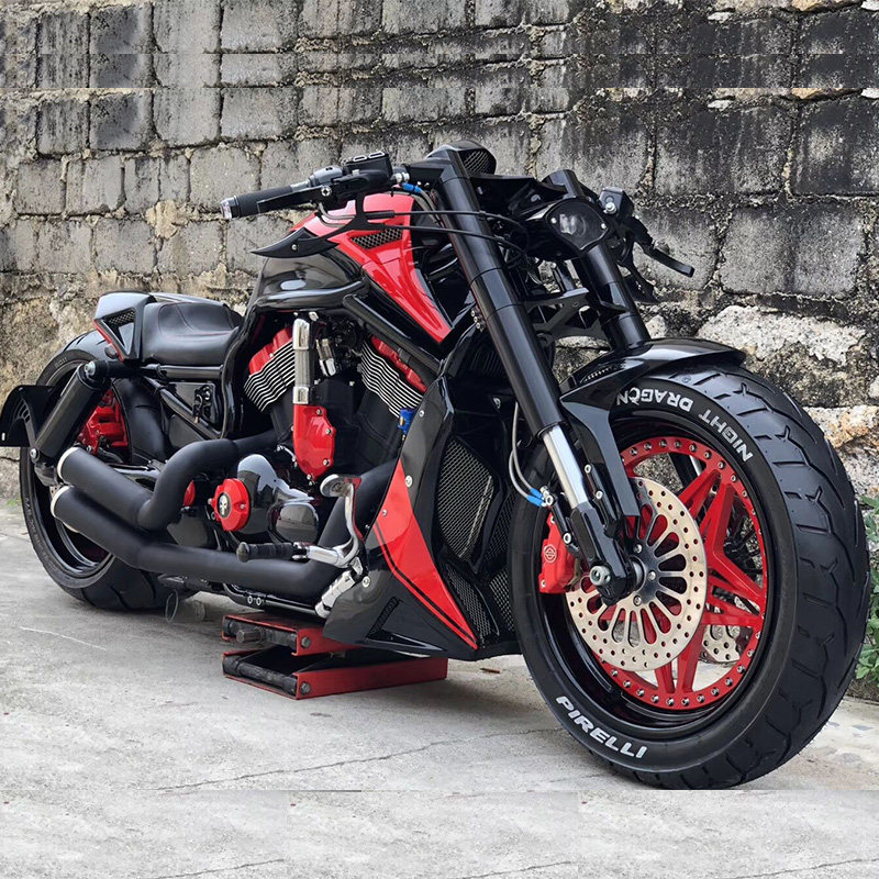 Imported Harley Wolverine 883n Storm Prince V Cylinder Retro Heavy ...