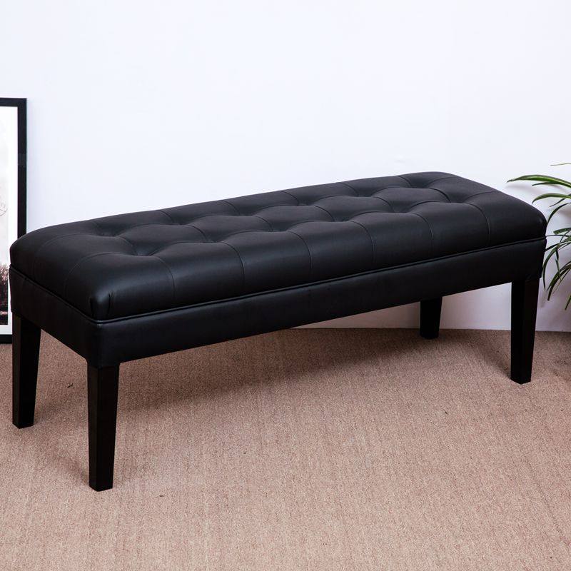 [USD 191.32] Modern minimalist sofa long foot stool entrance shoe ...