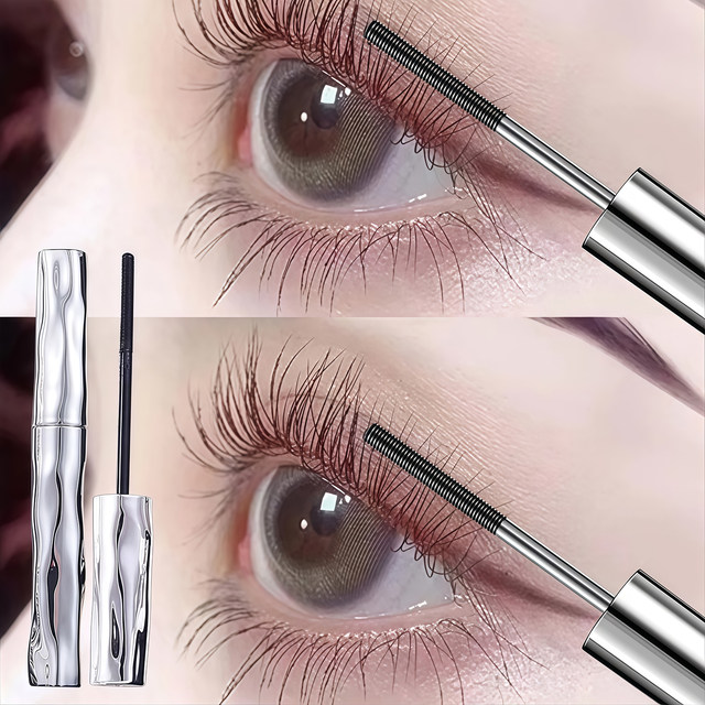 Eyelash base paste steel pipe waterproof sweat-resistant black curly ...