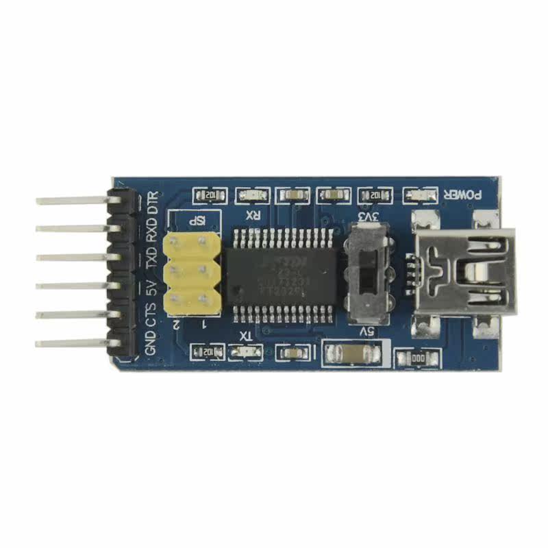 FT232RL FTDI USB Adapter: 你的电子项目救星！5V/3.3V转换模块详解-内托-淘宝好物网