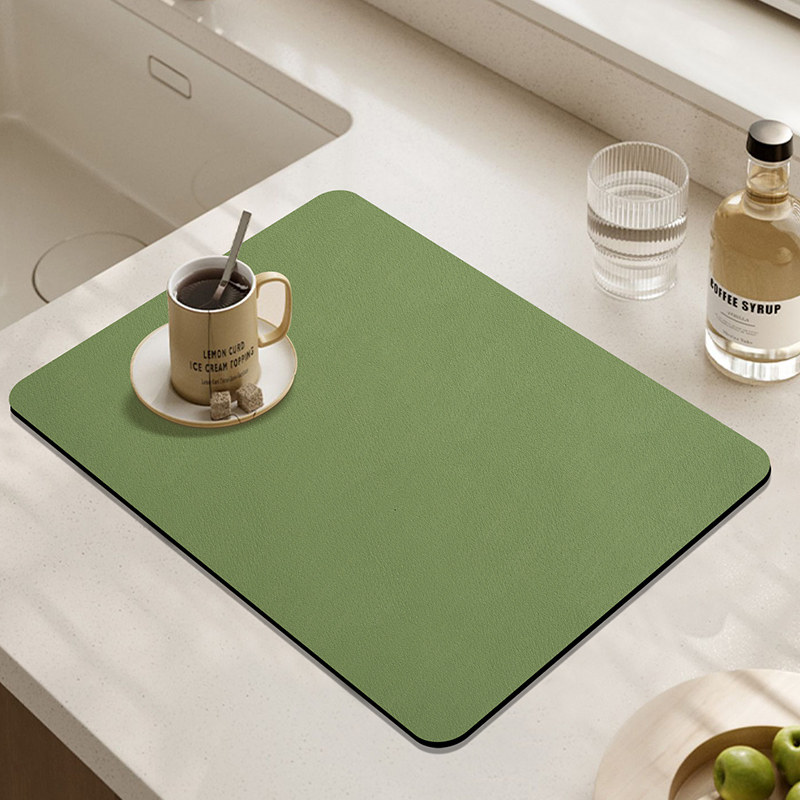 High-end kitchen countertop draining mat! food-grade diatom mud ...