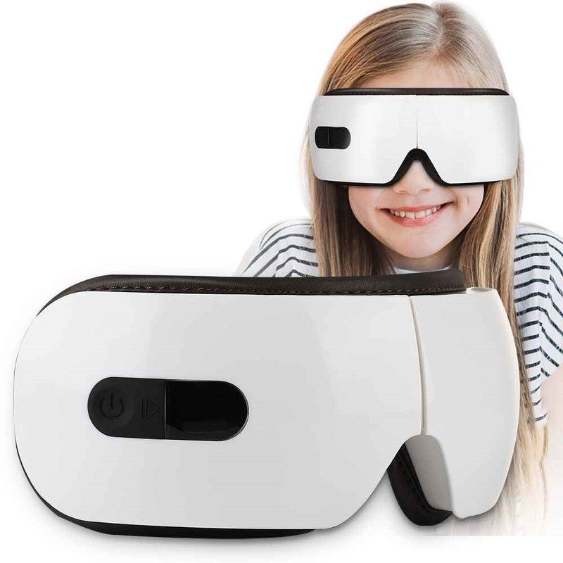 Smart Electric Eye Massager Hot Compress Massage Glasses Vib-Taobao