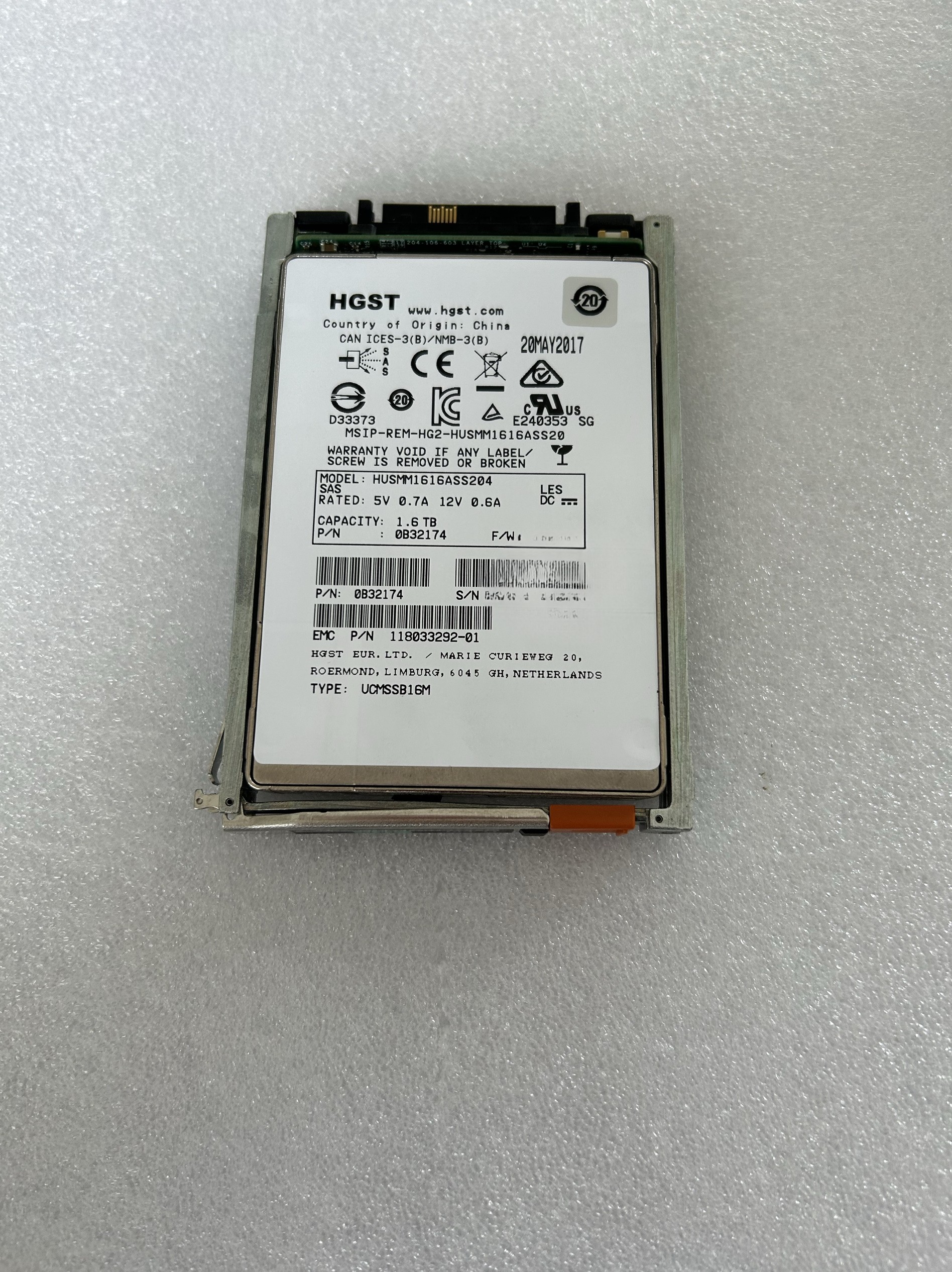 EMC 1.6T 005051141：存储界的黑科技，拯救你的数据危机！-固态硬盘-淘宝好物网