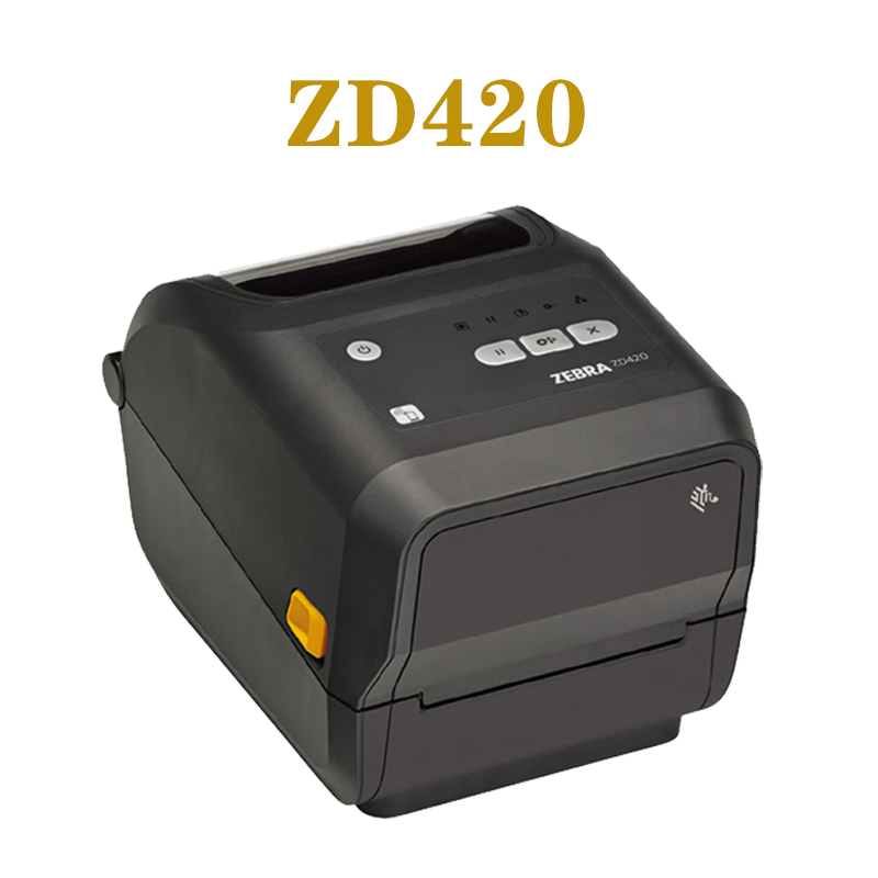 ZEBRA斑马ZD420/ZD421CN打印机：固定资产不干胶快递面单热敏铜板纸，高效办公新利器！💪-家用标签机-淘宝百科网