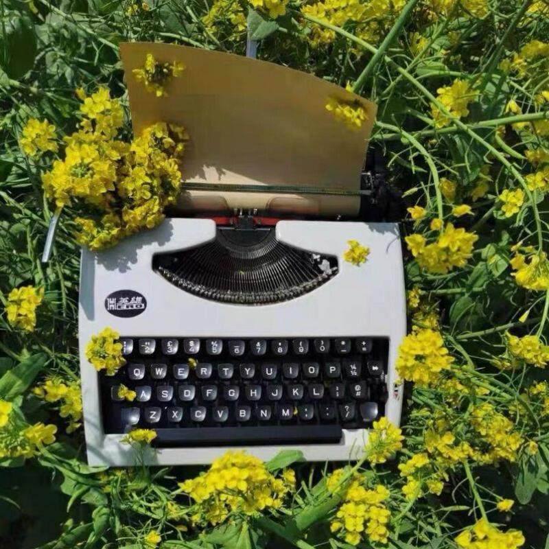 2022 new retro typewriter: hero edition, old-fashioned mechanical ...