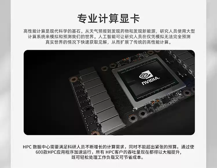NVIDIA英伟达Tesla L40s/L40显卡48GB AI深度学习GPU专业图形显卡