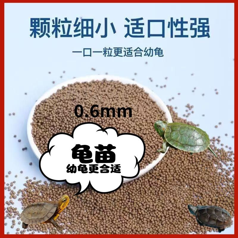 Little turtle food, young turtle food, the exclusive deliciousness of ...