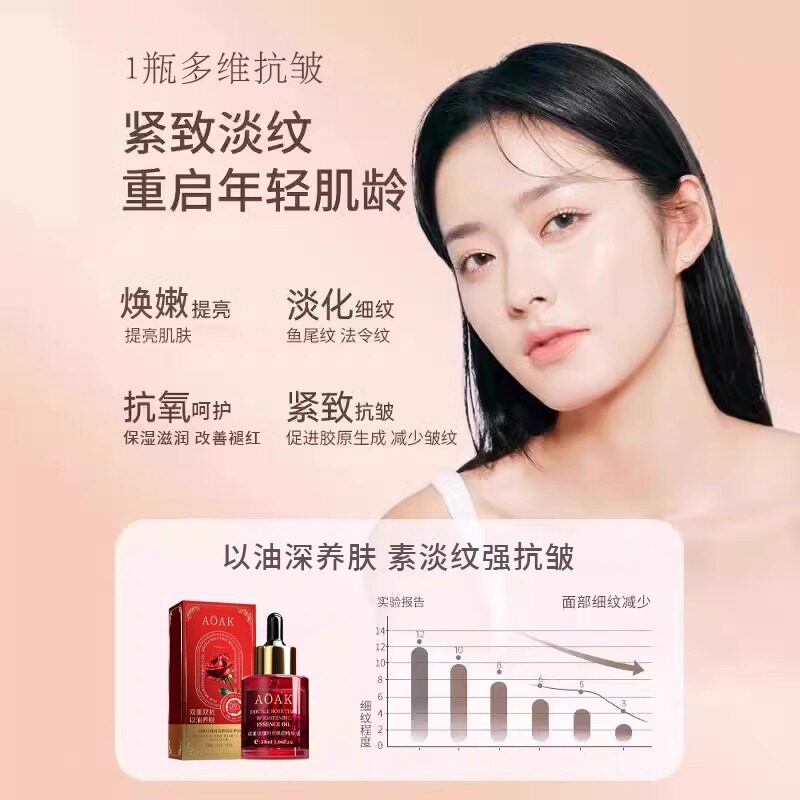 【抗皱界的“熬夜救星”！这瓶AOAK玫瑰精华油，让干纹不再嚣张】_精华油_淘宝美妆网