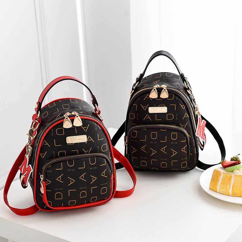 Backpack Women's Bag New Fashion Travel Shopping Letter Smal-Taobao