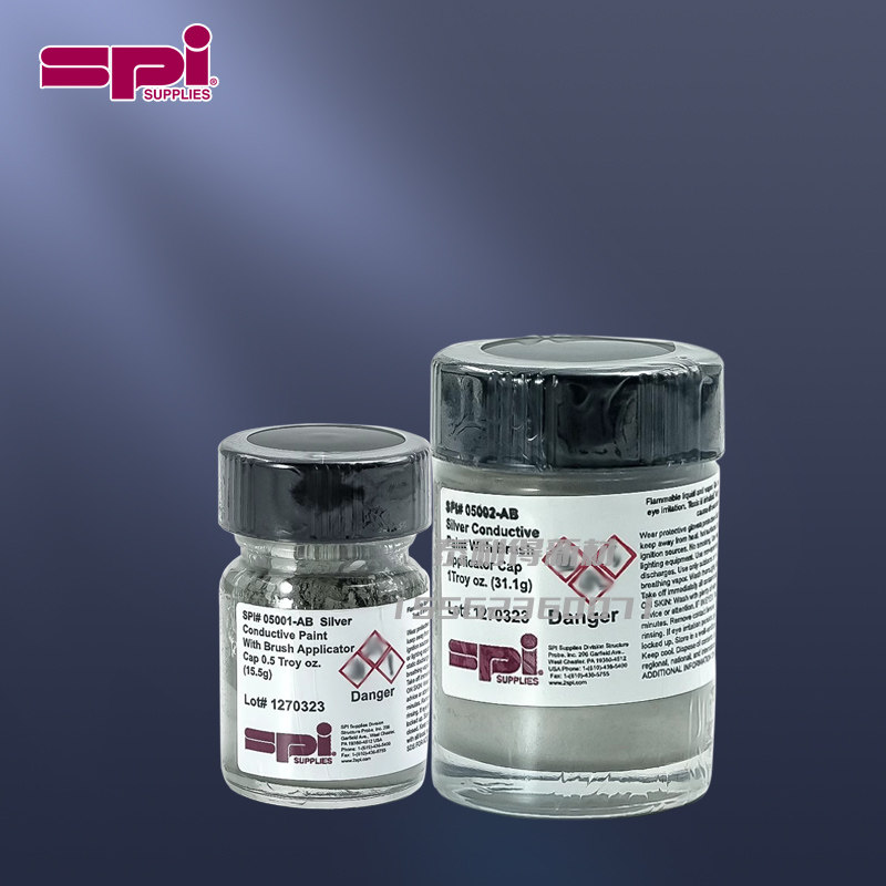 美国SPI Silver Conductive Paint05001银导电胶导电银浆00502-AB-阿里巴巴