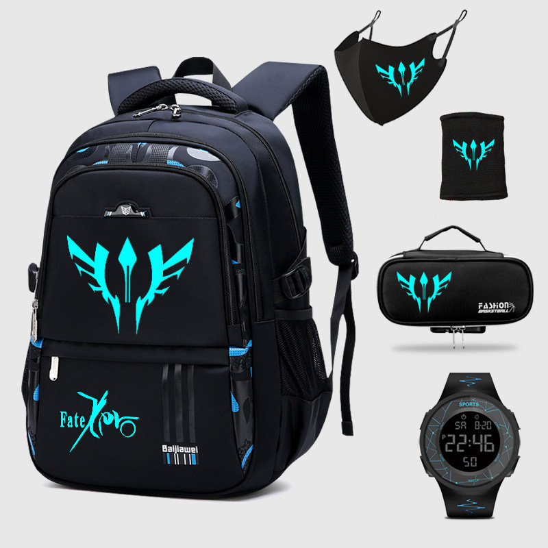 🌟 A must-have luminous school bag for boys, safe and fashionable 🎒