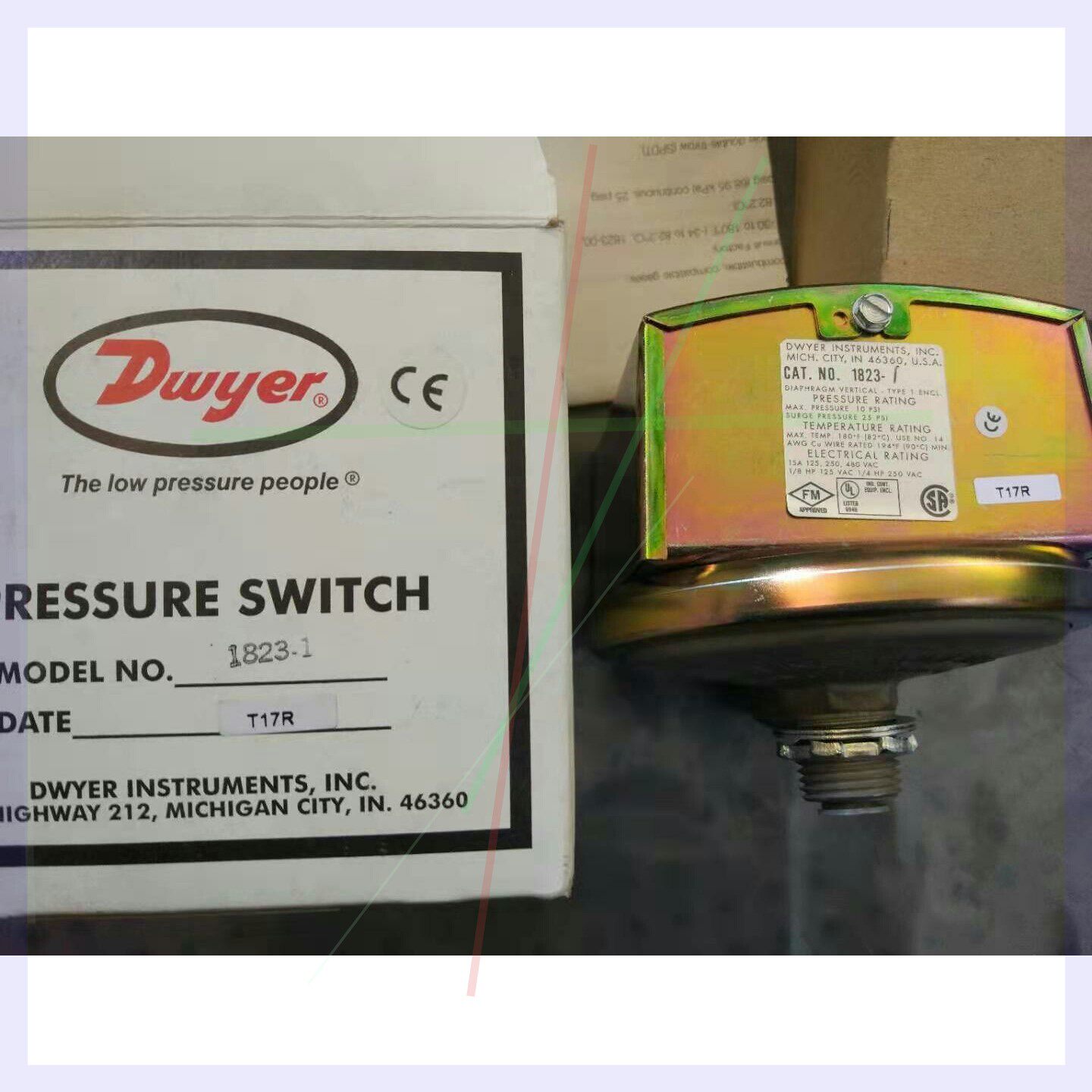 Dwyer 3000MR压差开关：揭秘工业自动化中的守护神-压力表-淘宝百科网