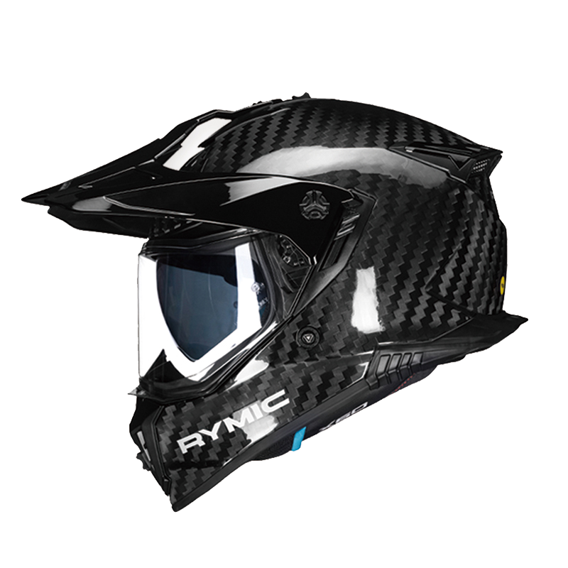 RYMIC X60全碳拉力头盔 防雾双镜片摩旅男女适用 符合3C认证
