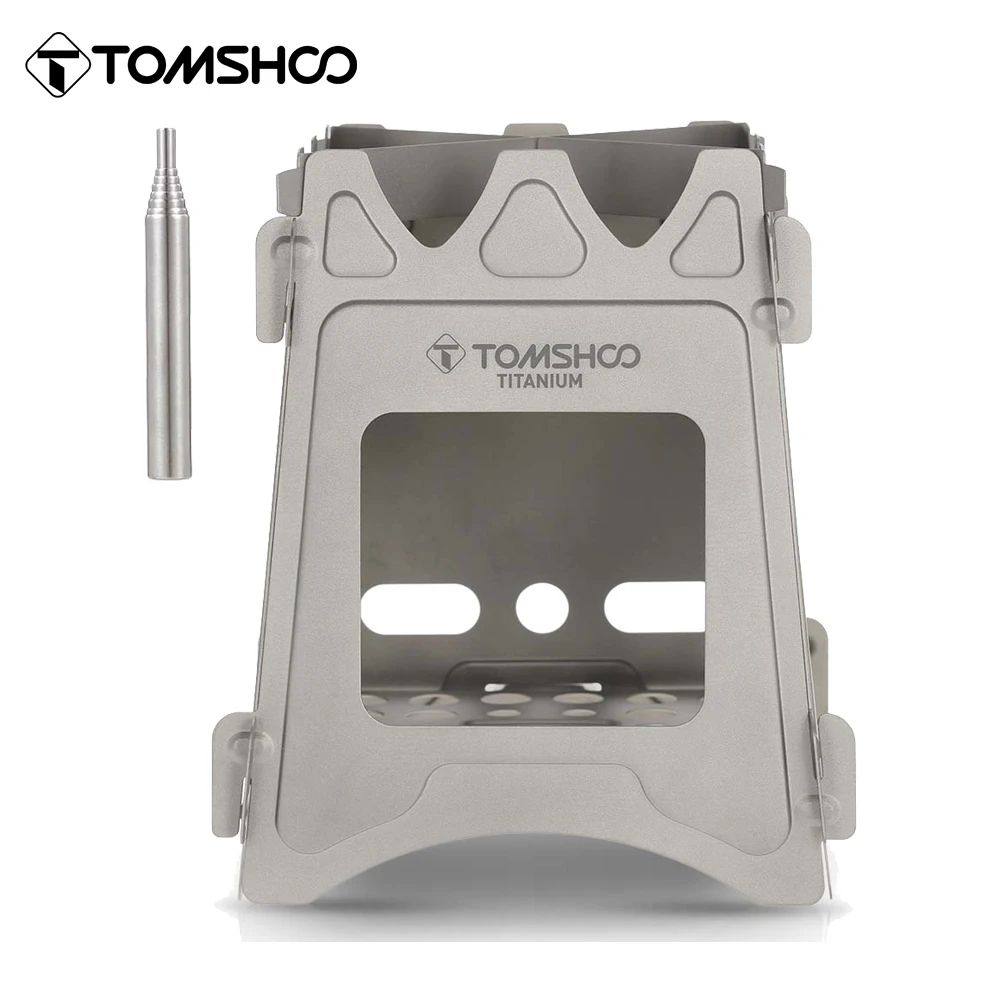 Tomshoo Titanium Stove Outdoor Camping Wood Stove Portable F