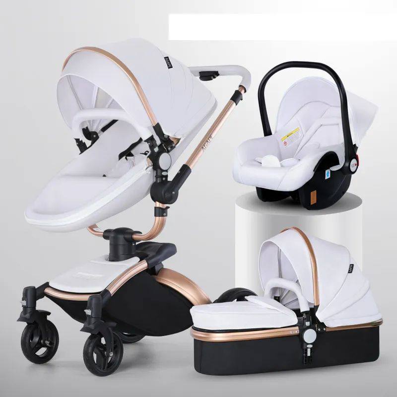 Baby Stroller 3 in 1 Luxury Pram for Newborns - 实用与奢华并存的选择？-其它婴童用品-淘宝好物网