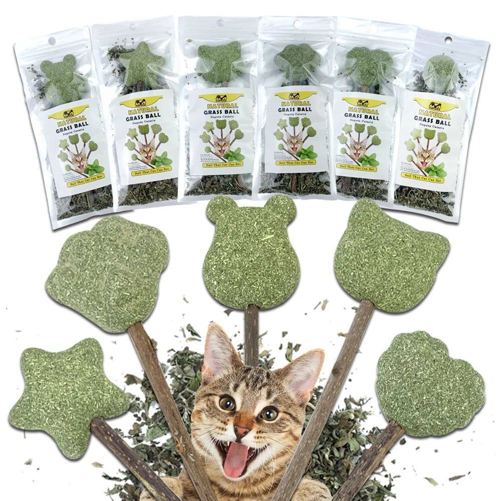 Cute Shape Fresh Cat Catnip Toys Cat Mint Natural Safety Edi