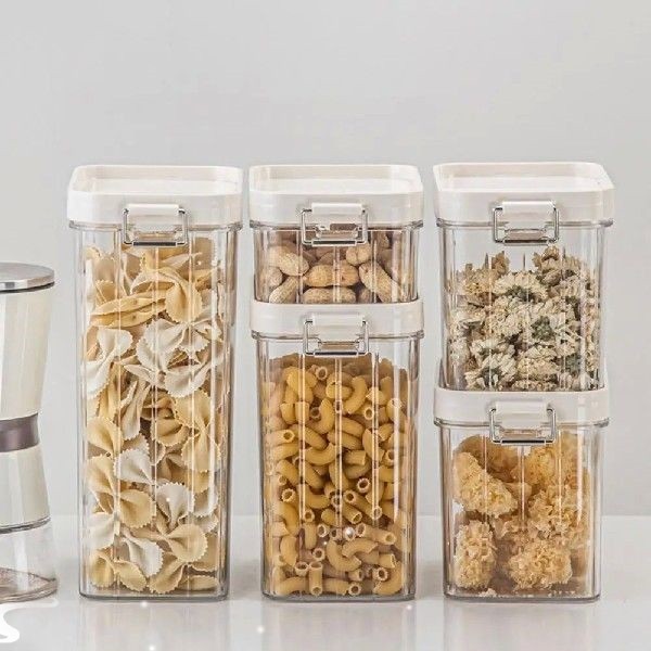 Flour Sugar Storage Bins Stackable Pantry Containers: 终结厨房杂乱的秘密武器！-蓝牙记录 ...