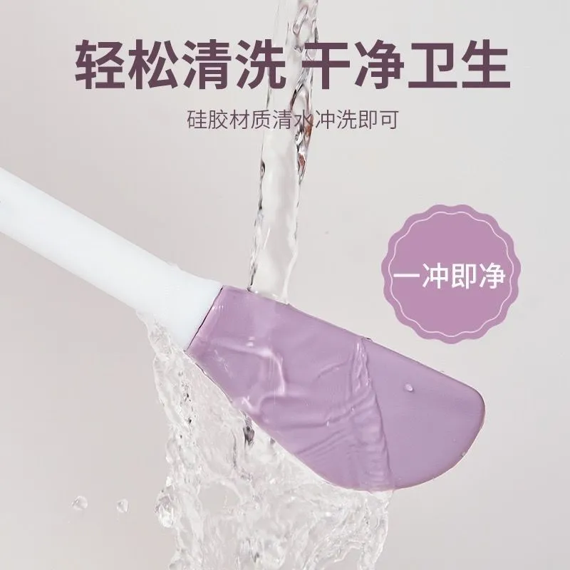 学生党闭眼入！这个硅胶按摩刷让我从此爱上敷面膜！(´｡• ᵕ •｡`) ♡_化妆_淘宝美妆网