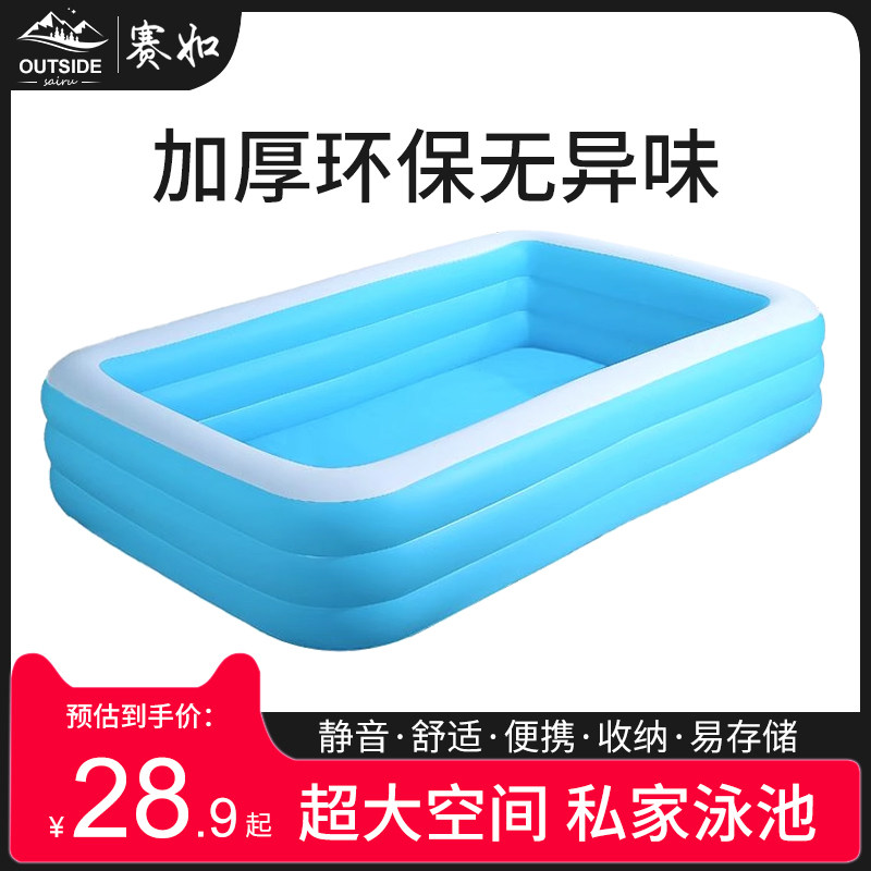 Summer coolness essential! 👶 Inflatable swimming pool for infants and ...