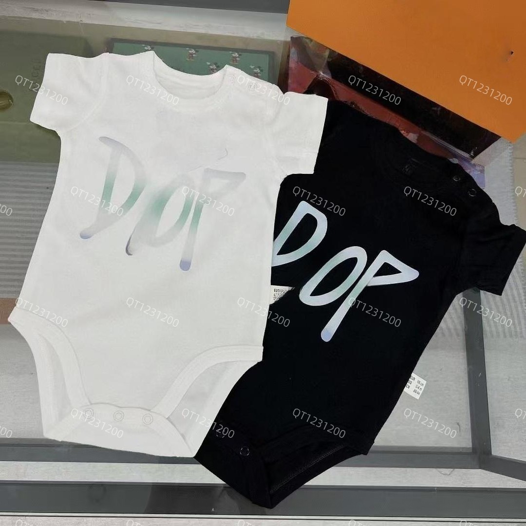 Baby's one-piece clothes fashion brand summer short sleeve thin cute ...