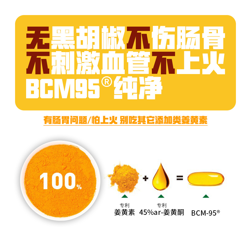 Supherb进口BCM95姜黄素保健品60粒真的能护肝养胃、缓解关节疼痛吗？-姜黄素-淘宝好物网