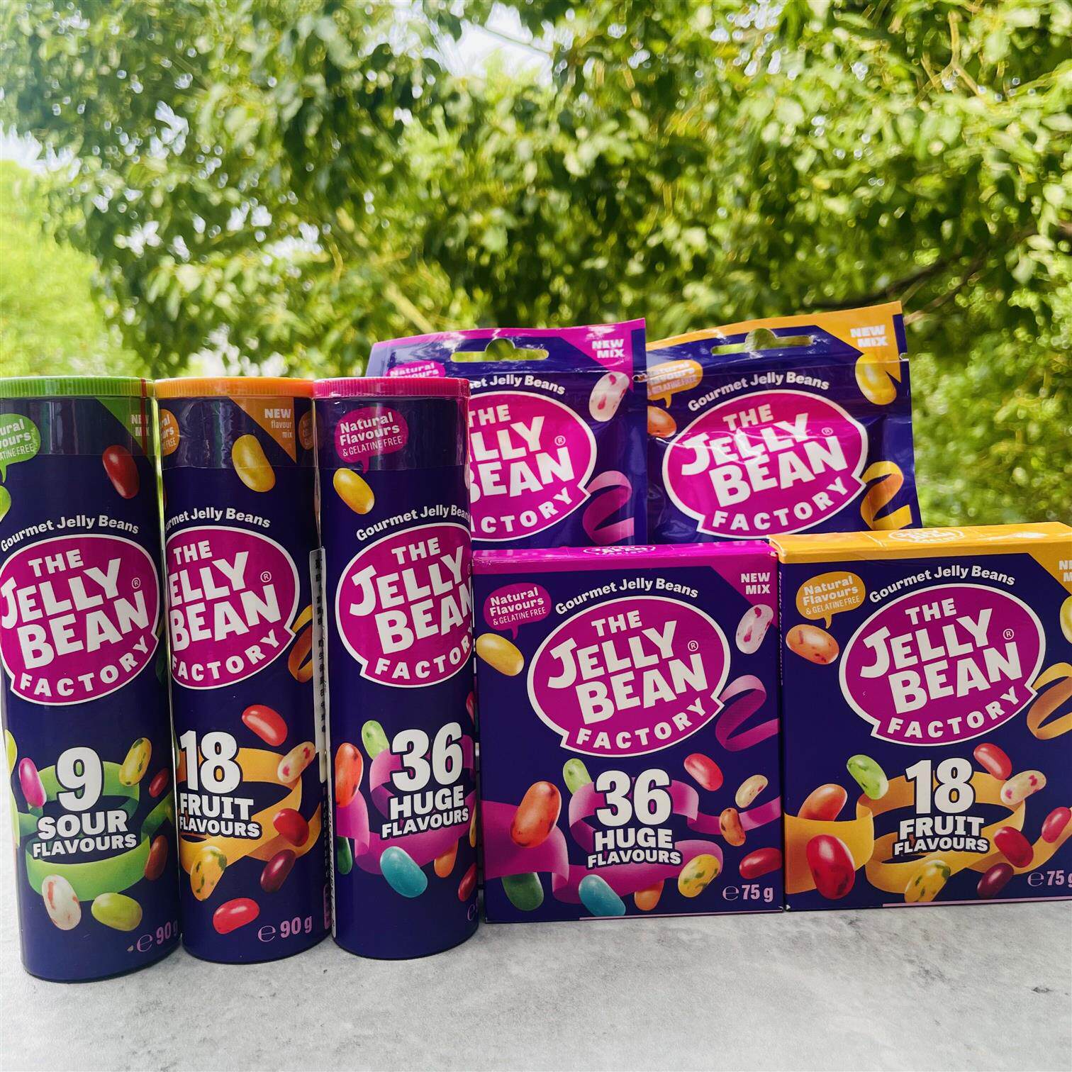 进口jelly bean珍妮缤水果味糖豆多彩吉利豆软糖混合酸味糖果冻豆-Taobao