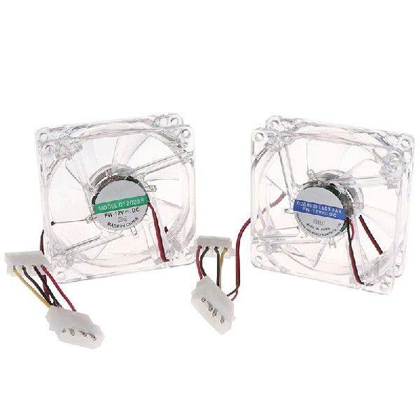 4Pin PC Computer Fan 80mm 8025 8cm Silent DC 12V LED，你的电脑散热新选择？🔥-水壶-淘宝好物网