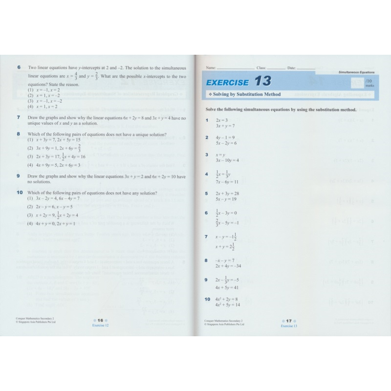 新加坡数学的秘密武器！SAP Conquer Mathematics Secondary 1，你的数学之路从此不迷茫！-进口教材-淘宝好物网