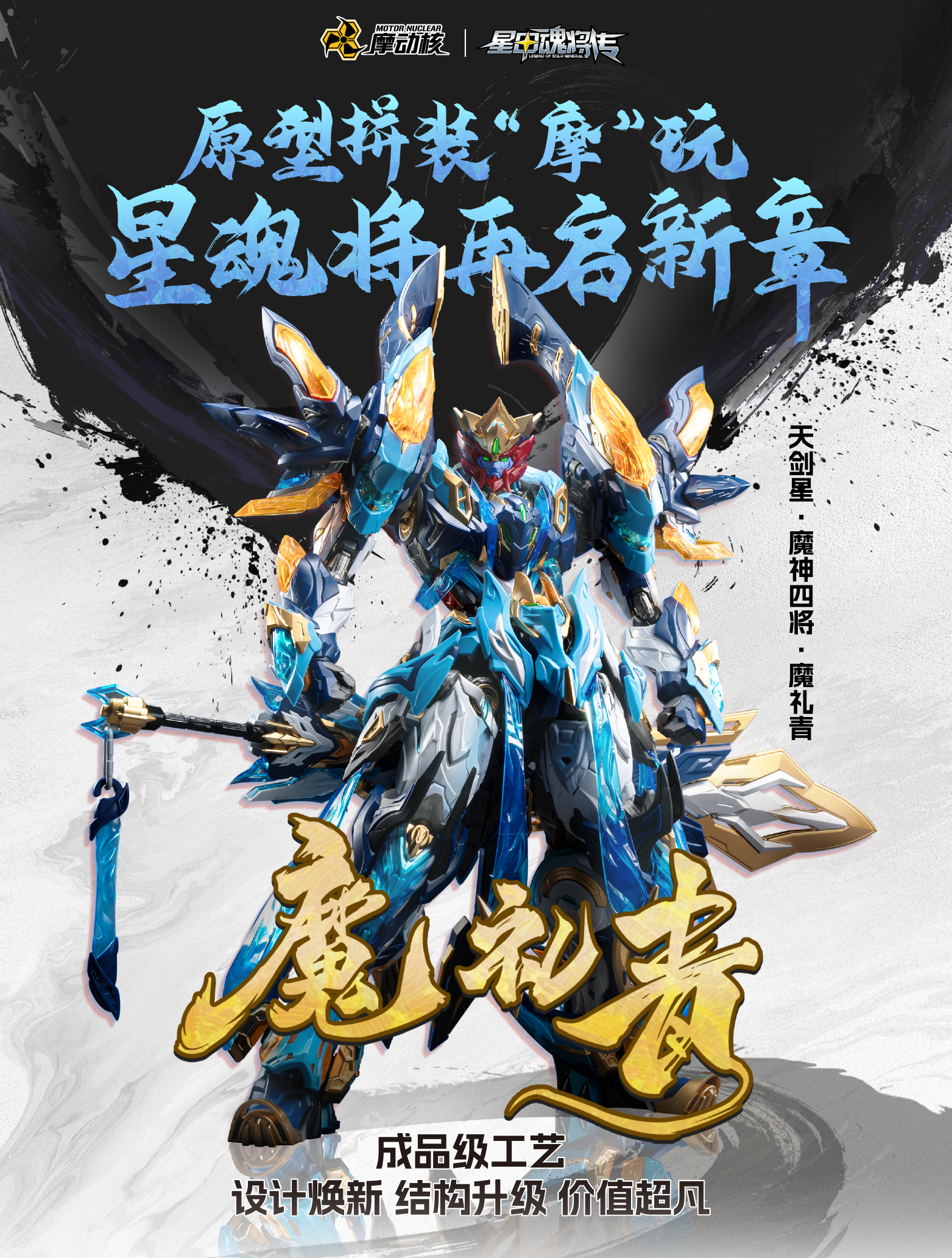 MOTOR NUCLEAR MNP-XH14A MOLIQING MODEL KIT