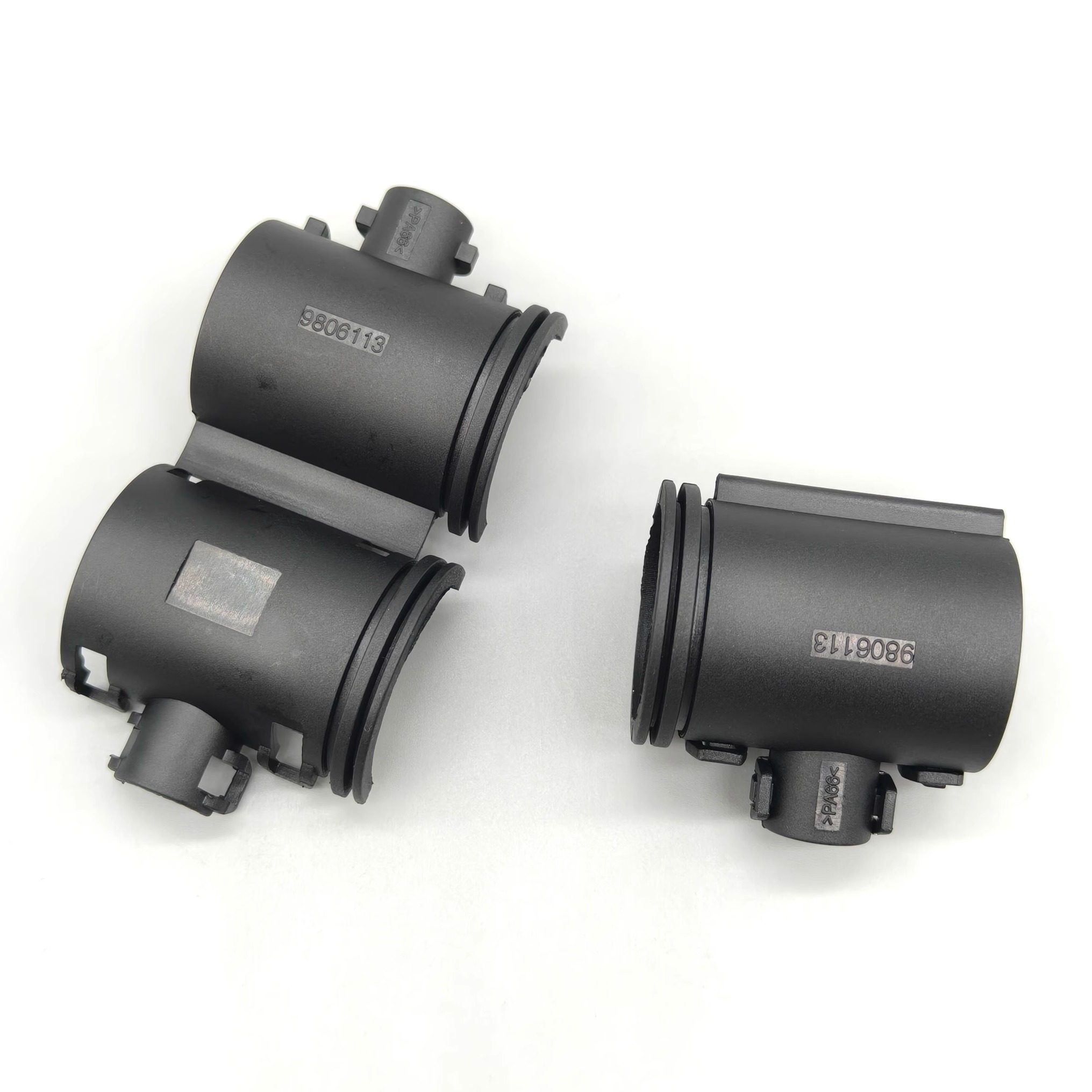 9806113國產汽車線束T型三通管卡 線夾 波紋管汽車端子連接器