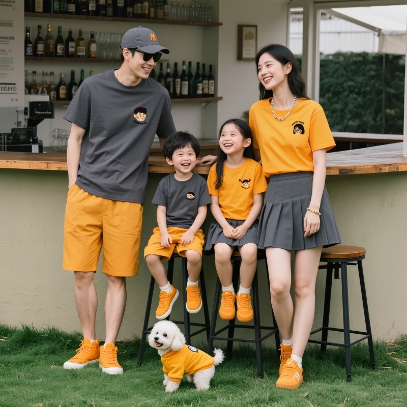 Summer family matching outfits, trendy matching styles for moms, dads ...