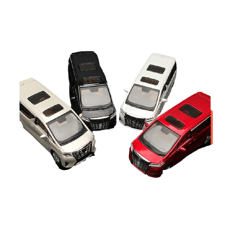 GCD 1:64 Toyota Elfa MPV van nanny car 2019 alloy simulation car model ...
