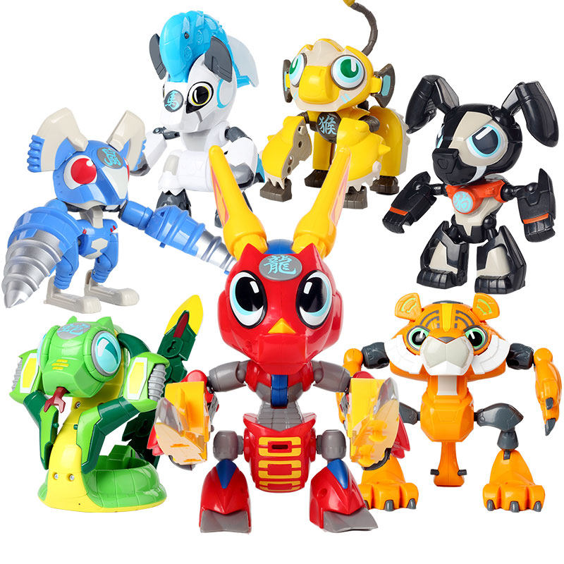 [USD 19.19] Steel Armor Little Dragon Man Toy Twelve Zodiac Warrior ...