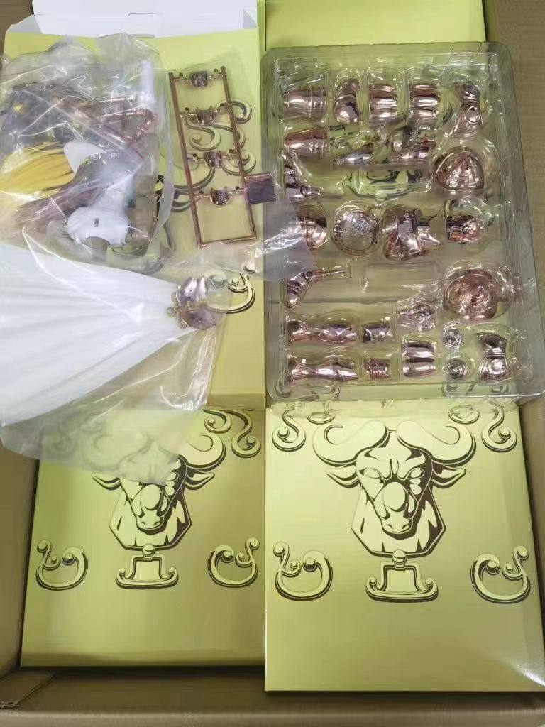 Ready-to-ship saint seiya myth cloth original color ex taurus aldebaran ...
