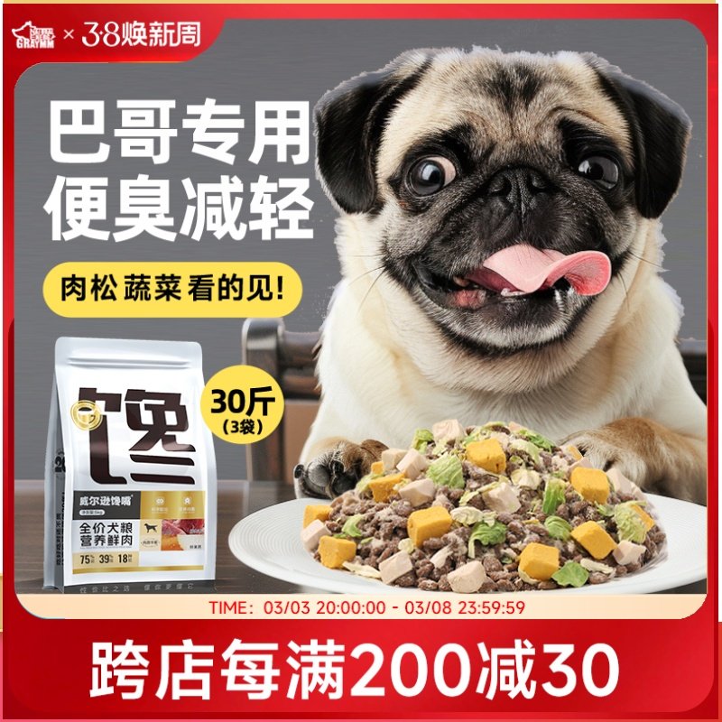 Revealing the wilson greedy mouth series of dog food, a delicious ...