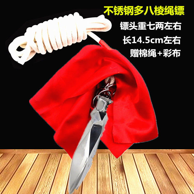 Stainless steel rope dart dart actual combat martial arts performance ...
