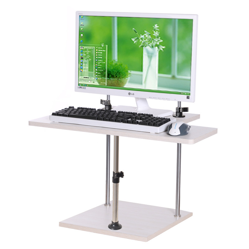 [USD 75.23] Stand on a working computer stand stand-up computer lifts ...