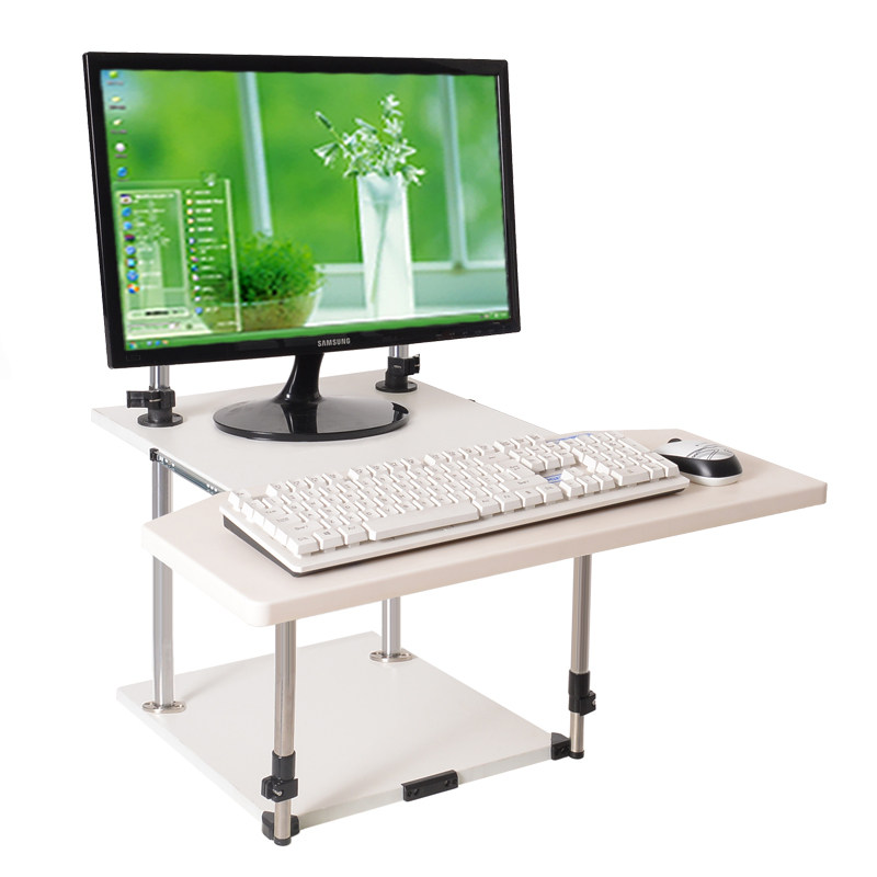 [USD 75.23] Stand on a working computer stand stand-up computer lifts ...