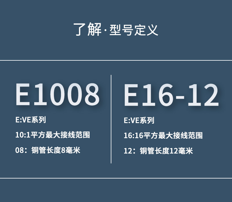 管型端子紫铜E0508 VE1008 E1508针型端头欧式冷压接线端子压线耳-阿里巴巴