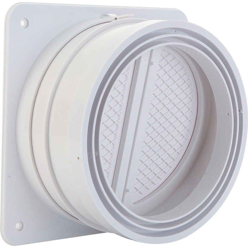Special road general-purpose public flue counter valve kitchen smoke ...