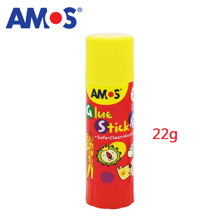 AMOS Korean solid glue rod 8g 22g children handmade DIY glue rod office ...