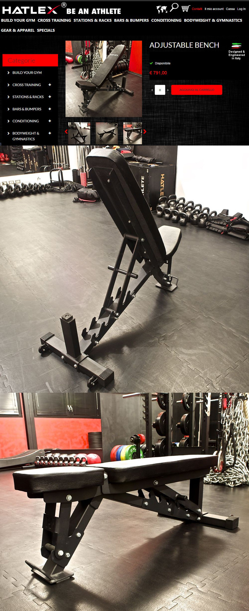 HATLEX heavy bench bench bench dumbbell stool adjustment dumbbell stool ...