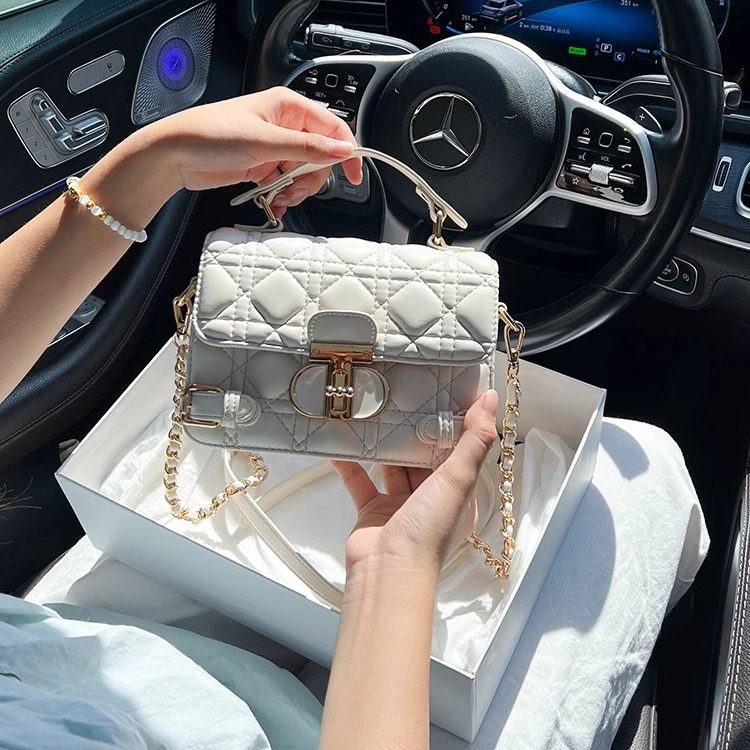 Mk da women's bag 2025 new collection: chanel-inspired diamond quilted ...