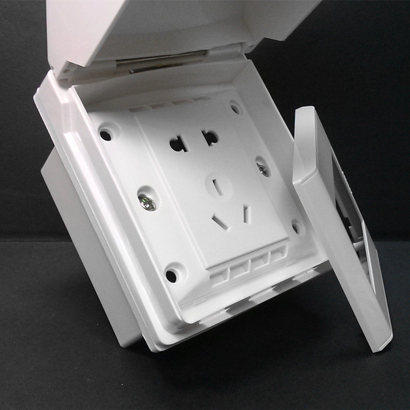 TCL Legrand 86 type open-mounted five-hole waterproof socket Open box ...