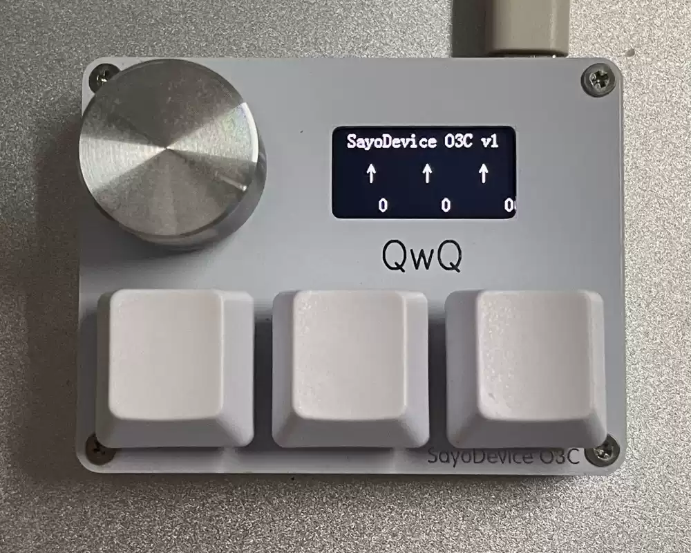 SayoDevice磁軸遊戲鍵盤 支援Windows macOS可自定義旋鈕