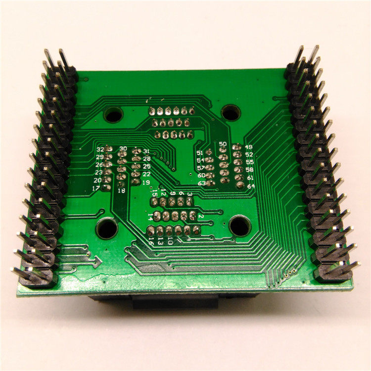 STM32 Burning Mount Programming Block QFP64STM8S Adapter Holder ...