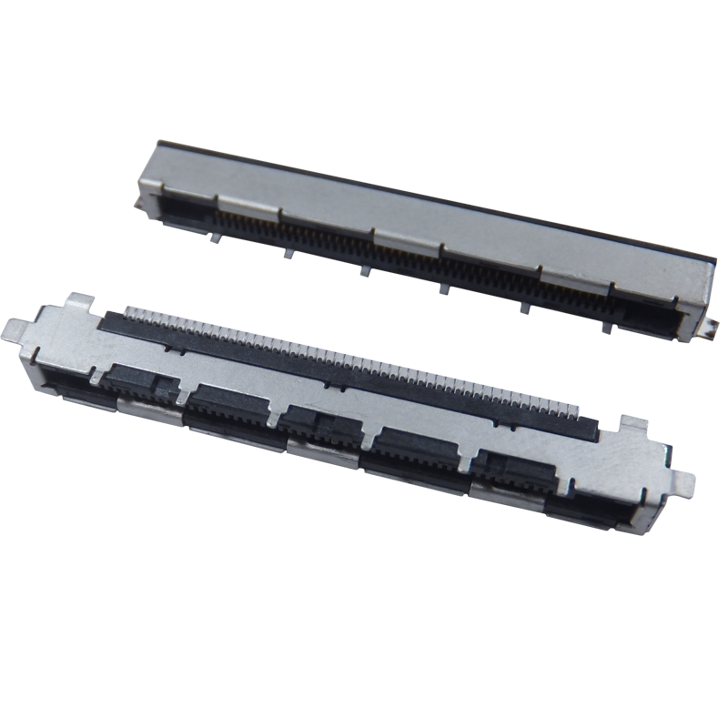 艾速LVDS连接器41P/51P贴片座子 4K液晶屏接口I-PEX接插件0.5间距